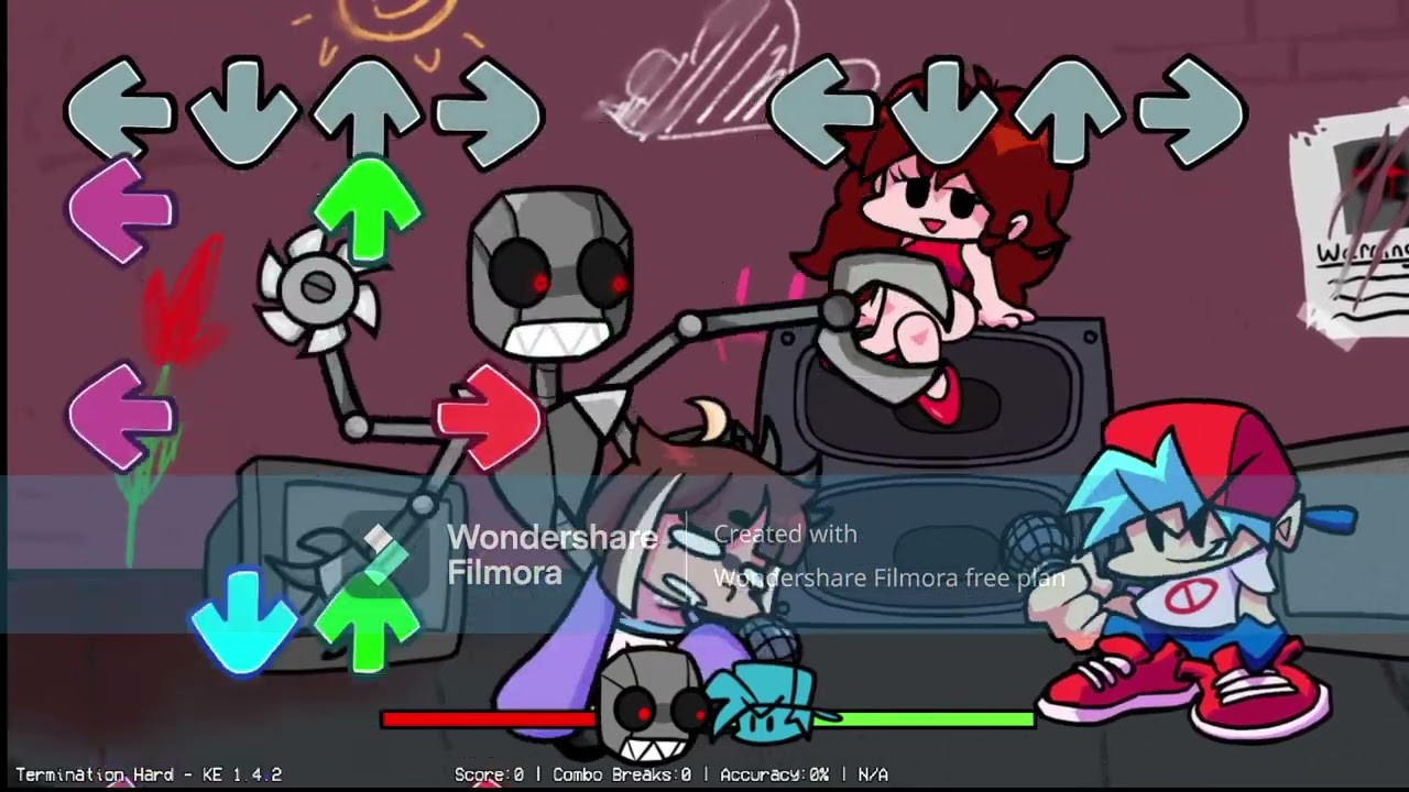 QT Mod Fnf (Termination x Censory Overload) - YouTube