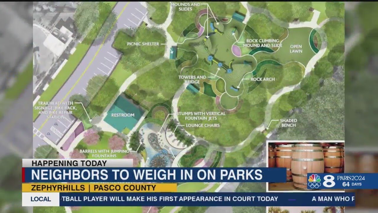City of Zephyrhills request community input on park's master plan - YouTube