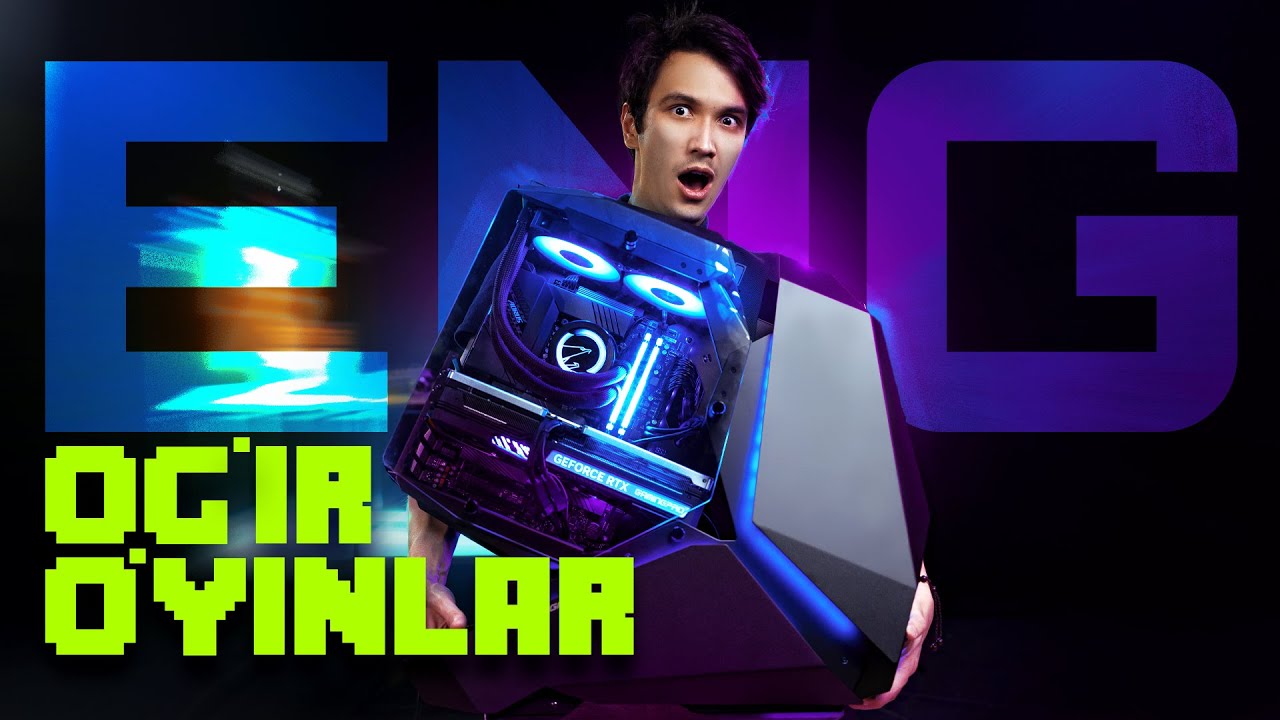 Kompyuter uchun eng og'ir o'yinlar | Palit GEFORCE RTX 4070 Ti - YouTube