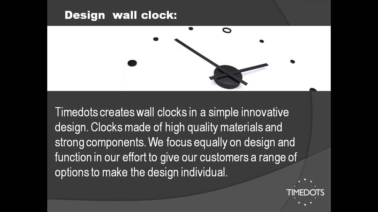 Design Wall Clock and Large Wall Clock as per your office Environment ...