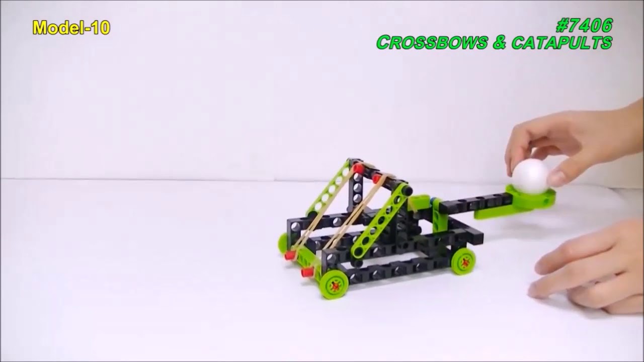 7406 Gigo Catapulta, juguete para armar con experimentos de física y ...