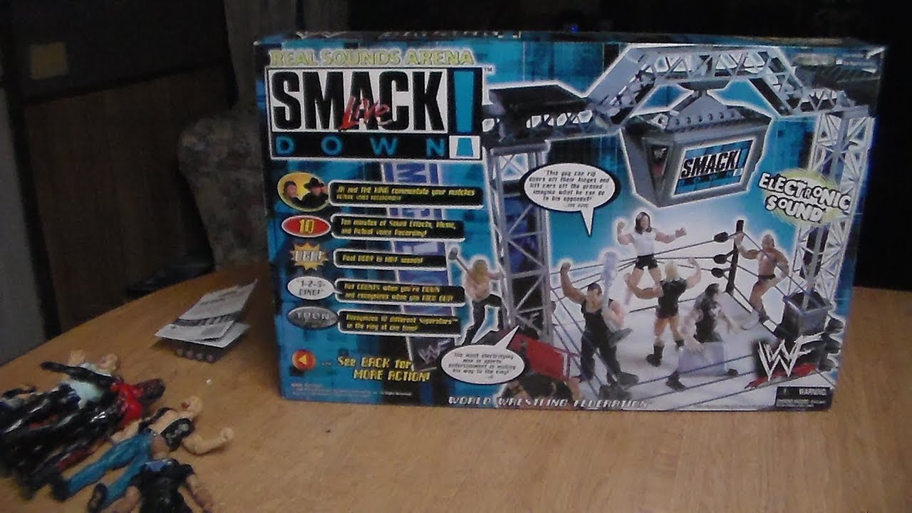 Wwe Smackdown Arena Playset