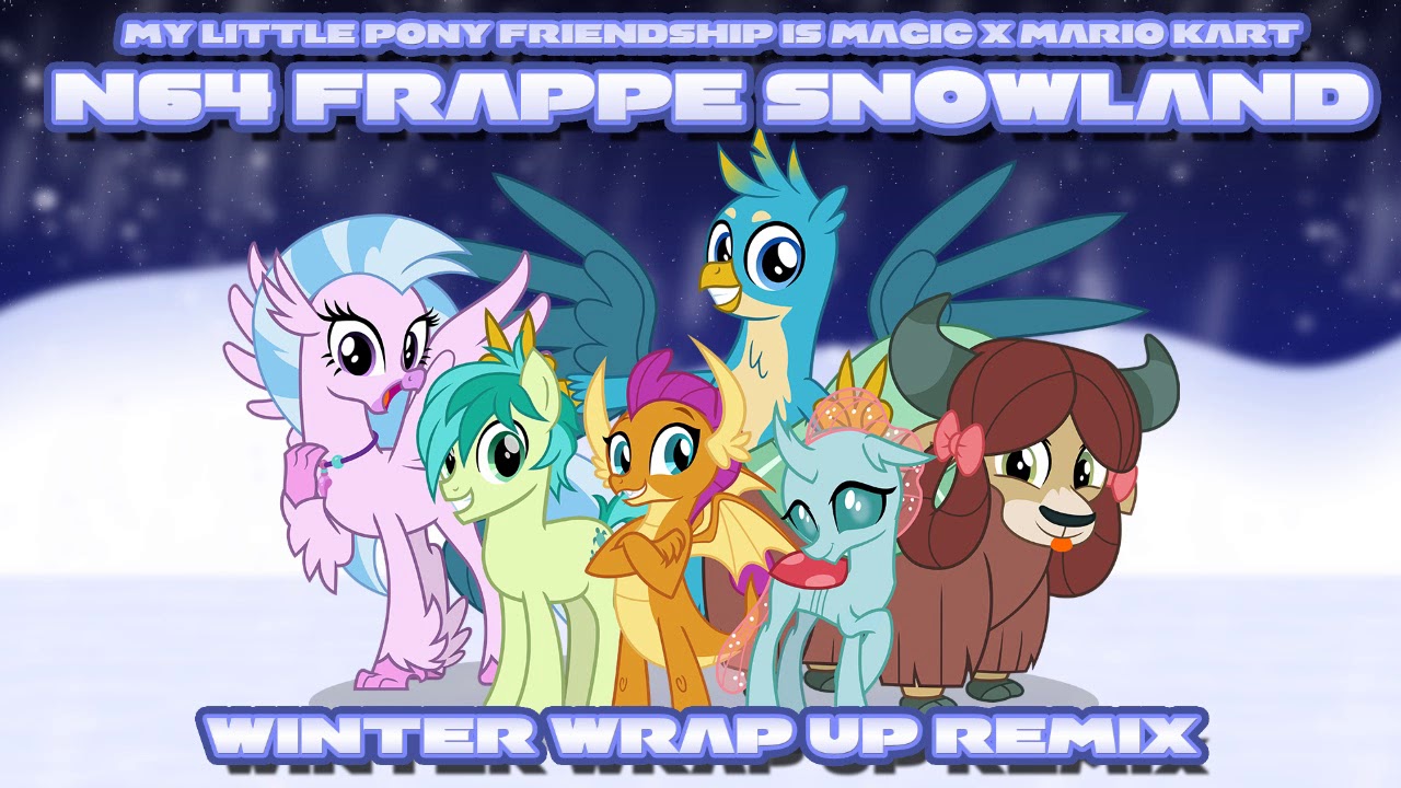 [MLP FiM x Mario Kart] N64 Frappe Snowland (Winter Wrap Up Remix) - YouTube