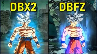 Goku - All Forms & Attacks | DBXV2 vs DBFZ [SSJ-SSJ3-SSJ4-SSGSS-KX20] - YouTube