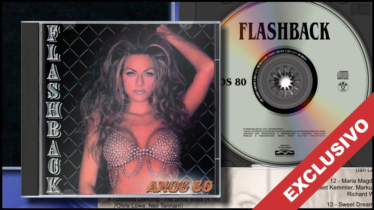 Flashback Anos 80 (1999, RSA Music) - CD Exclusivo Completo - YouTube