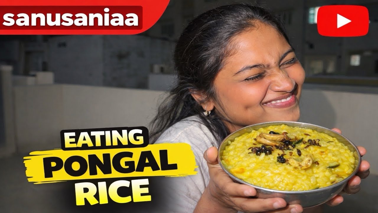 Easy Pongal Rice Recipe 🍚 | Comfort Food You’ll Love | sanusaniaa - YouTube