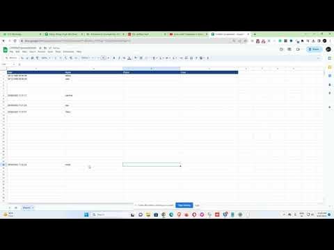 Automatically add a timestamp in Google Sheets when another cell is modified - YouTube