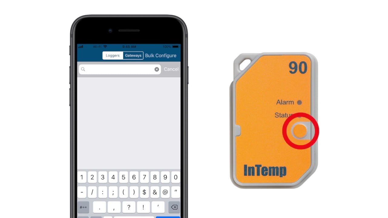 How To Launch InTemp CX Data Loggers with the Mobile App - YouTube