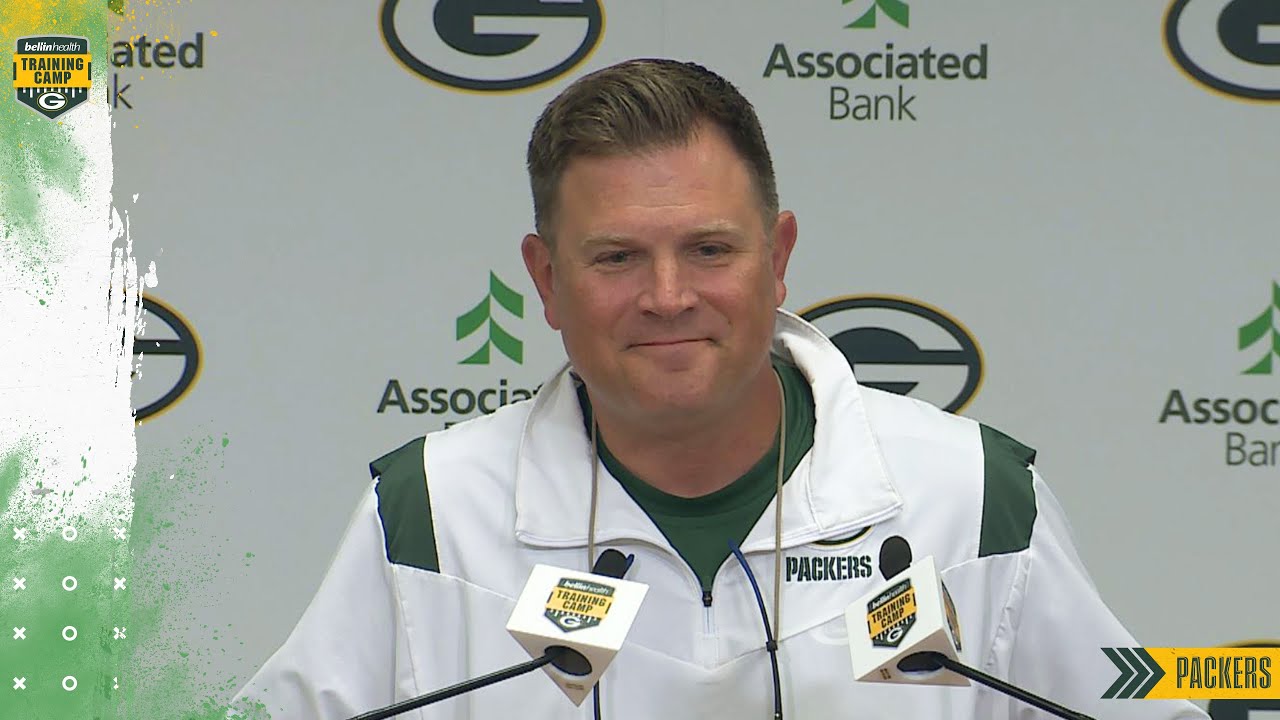 Brian Gutekunst talks roster evaluation ahead of preseason opener - YouTube