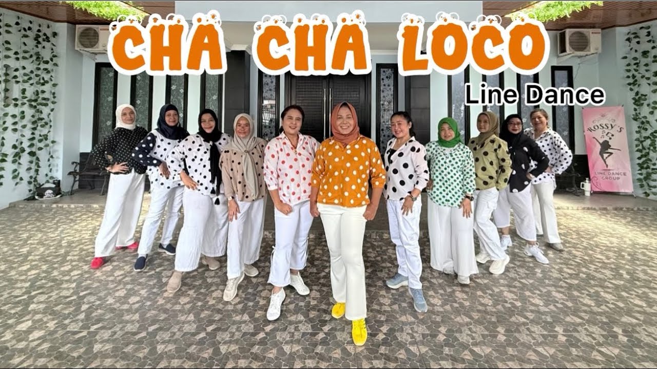 Cha Cha Loco Line Dance / Choreographed by Diana Hakim / 💃by Gendis ...