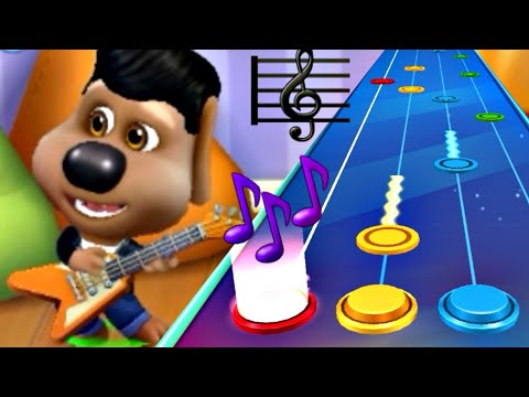MY TALKING TOM FRIENDS MINI GAME GUITAR ACE ALL MUSIC ( ESTILO Guitar ...