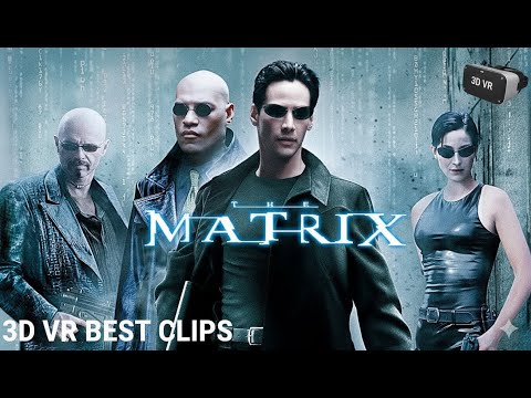 The Matrix Lobby Shootout 3D VR SBS 4K - YouTube