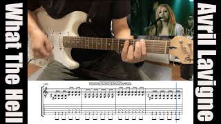 【Avril Lavigne】What The Hellを弾いてみた！ギター カバー Chords - Chordify