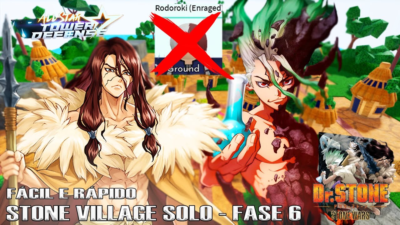 STONE VILLAGE SOLO (DR. STONE) | MÉTODO MAIS RÁPIDO E FÁCIL! - YouTube