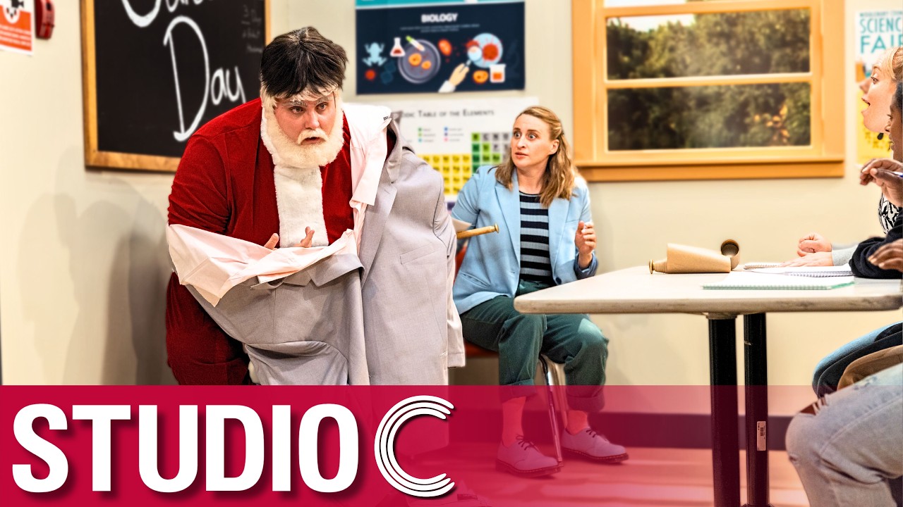 Career Day Santa Claus - Studio C - YouTube
