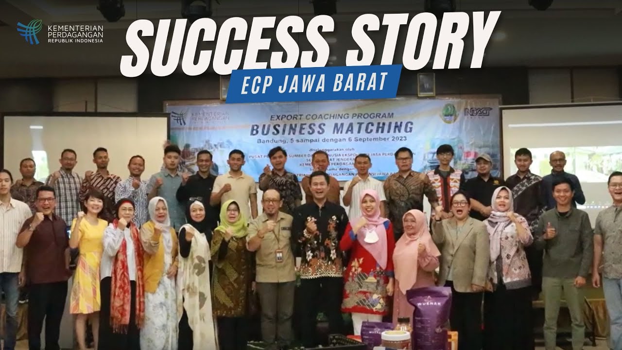Success Story Peserta Export Coaching Program (ECP) Jawa Barat 2023 ...