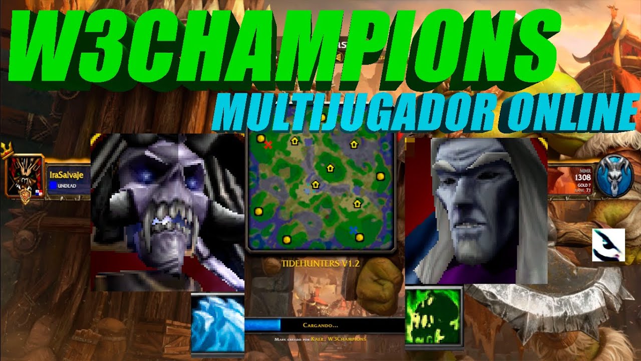 Warcraft 3 W3champions Multijugador Online IraSalvaje(UD) vs Tevez(UD ...