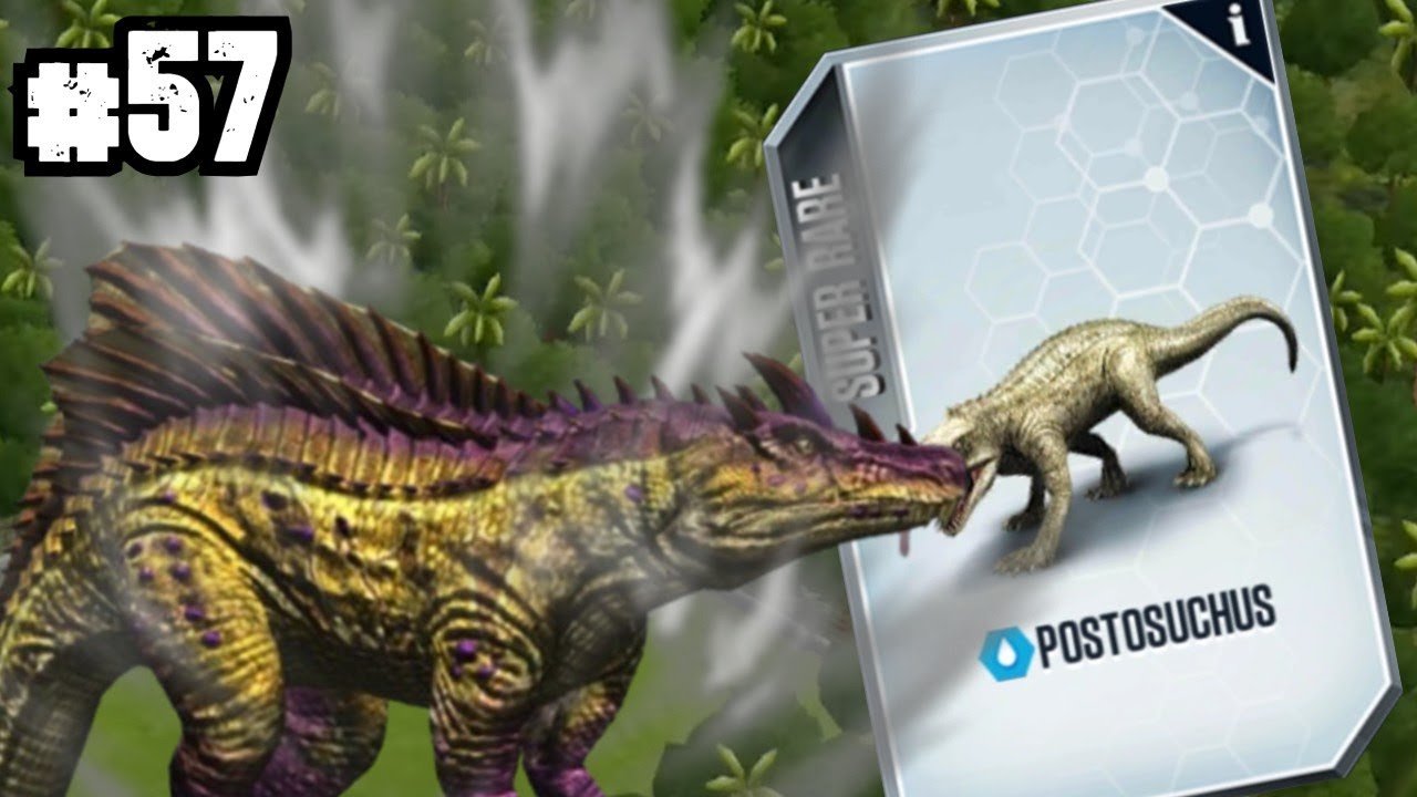Postosuchus MAXED! || Jurassic World The Game Site H Ep57 - YouTube
