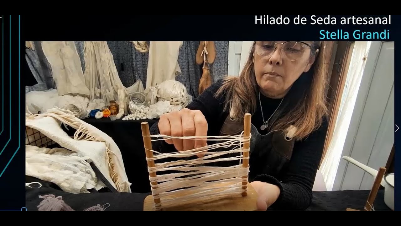 HILADO DE SEDA DE FORMA ARTESANAL - YouTube