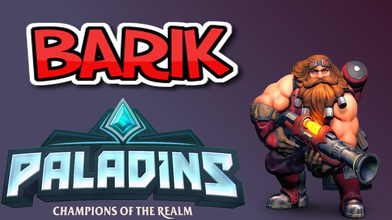 Paladins #9 - Barik - ¡Torreta y Captura! (Por Angrod) - YouTube