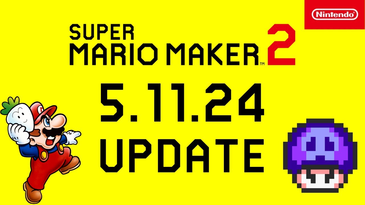 Super Mario Maker 2 - A RETRO Update - Nintendo Switch - YouTube