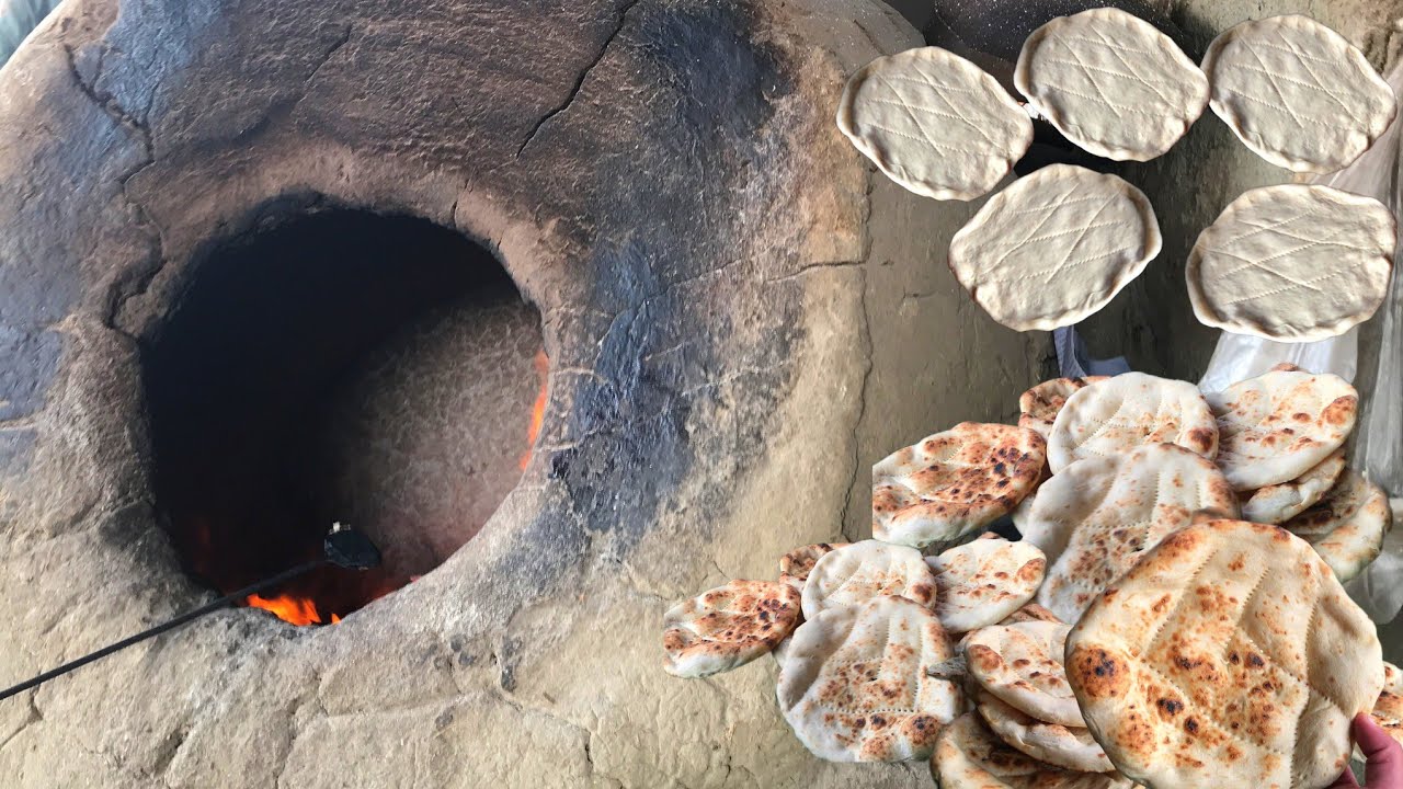 Shabqadar Tandoori Roti Cooking Skills | Afghani Roti Making and ...
