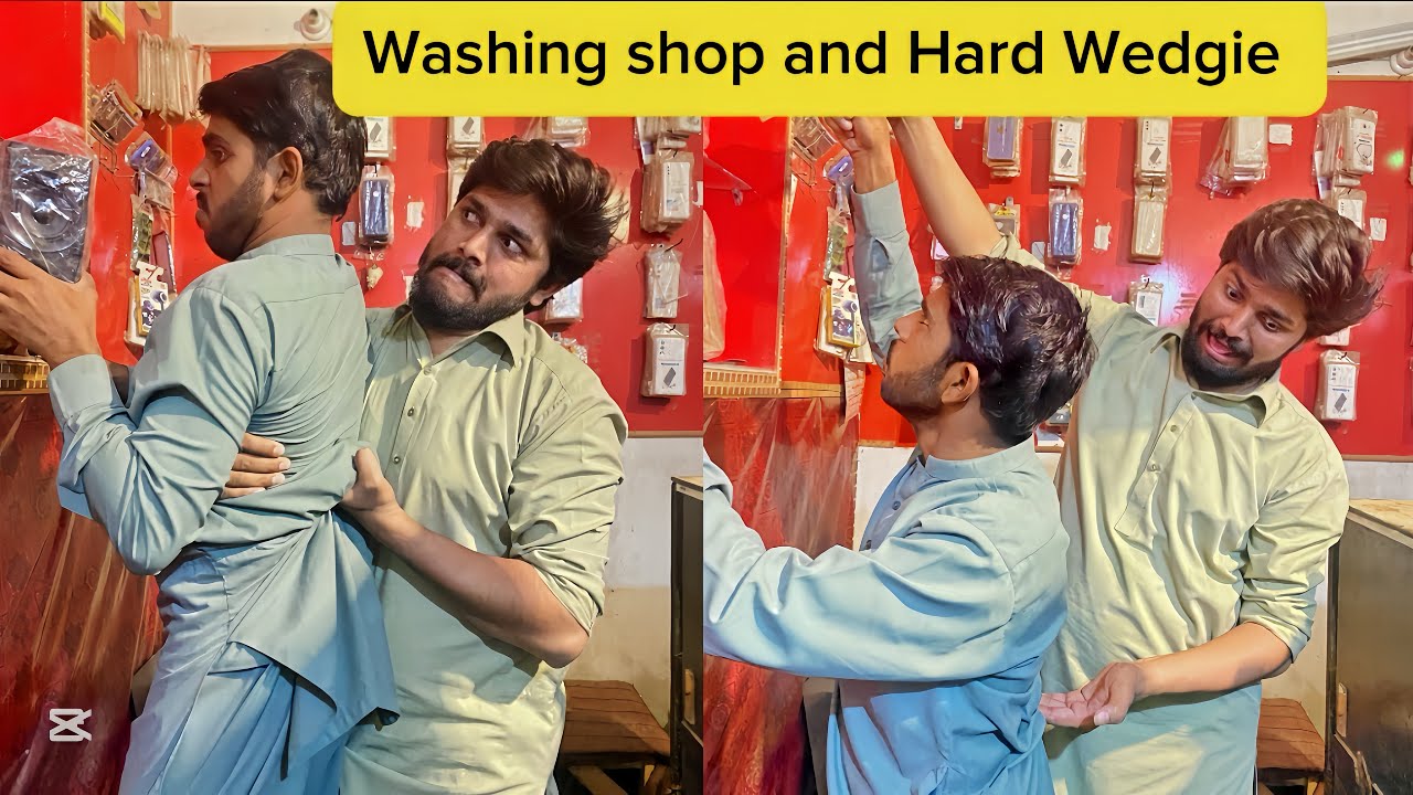 Hard Wedgie with Shopkeeper | Wedgie girl funny video | Wedgie & Fart ...