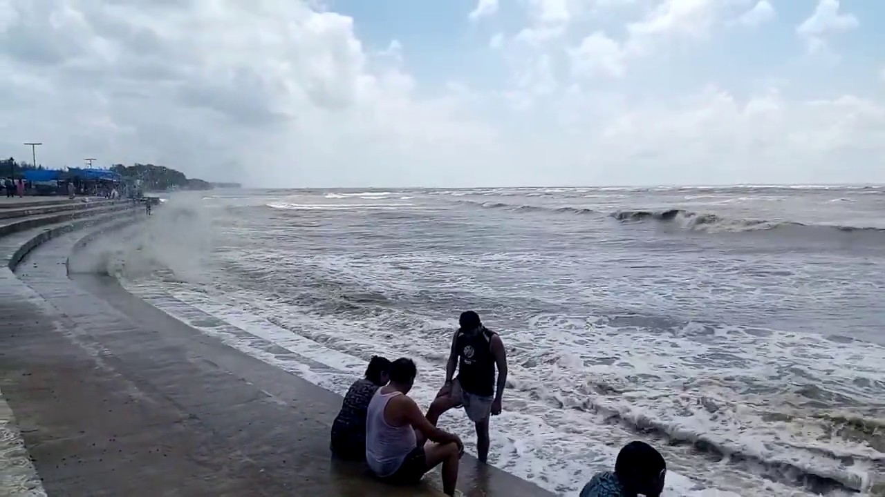 Chadipur sea beach Odissa - YouTube