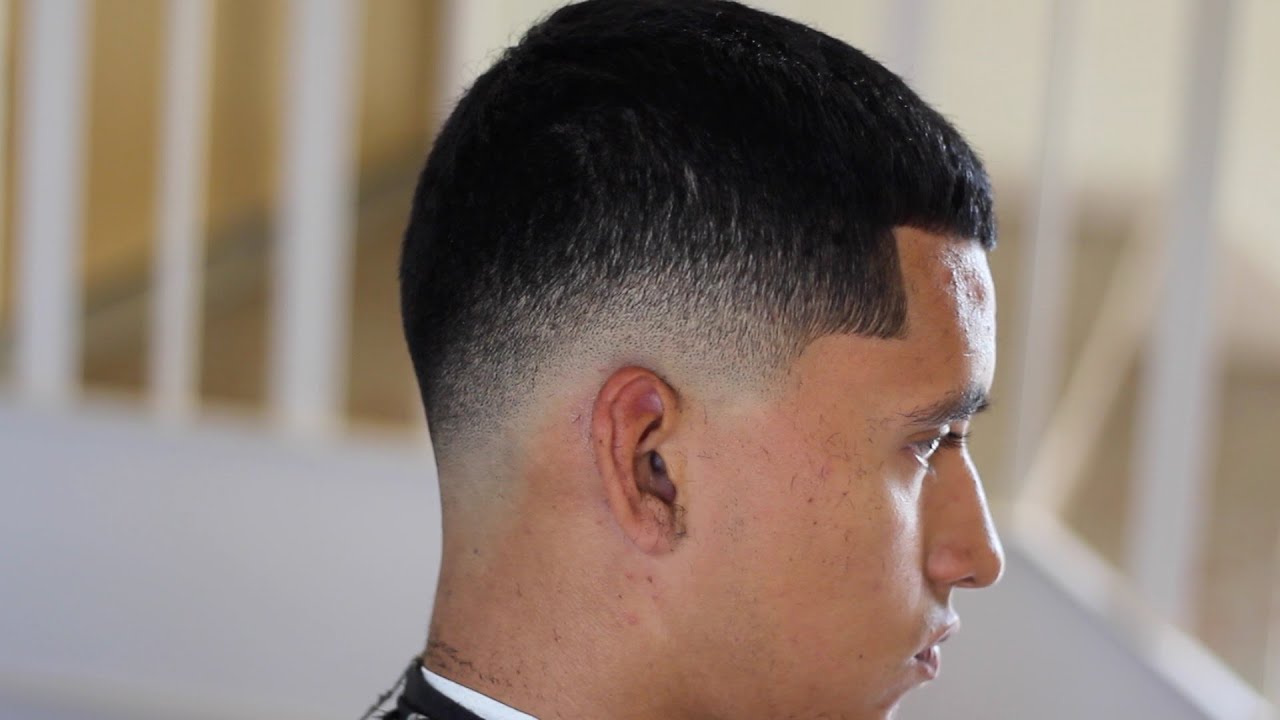 How To Cut A Bald Drop Fade | The Barber's Table - YouTube