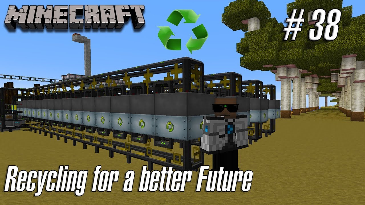 Minecraft SpeedPlay | The Pyramid | # 38 | Recycling for a Better ...