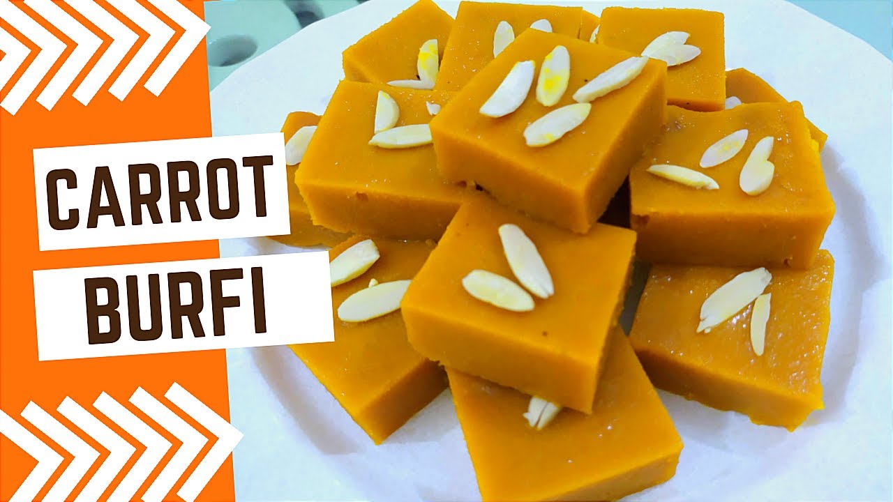 Carrot Burfi Recipe || গাজরের বরফি রেসিপি || - YouTube