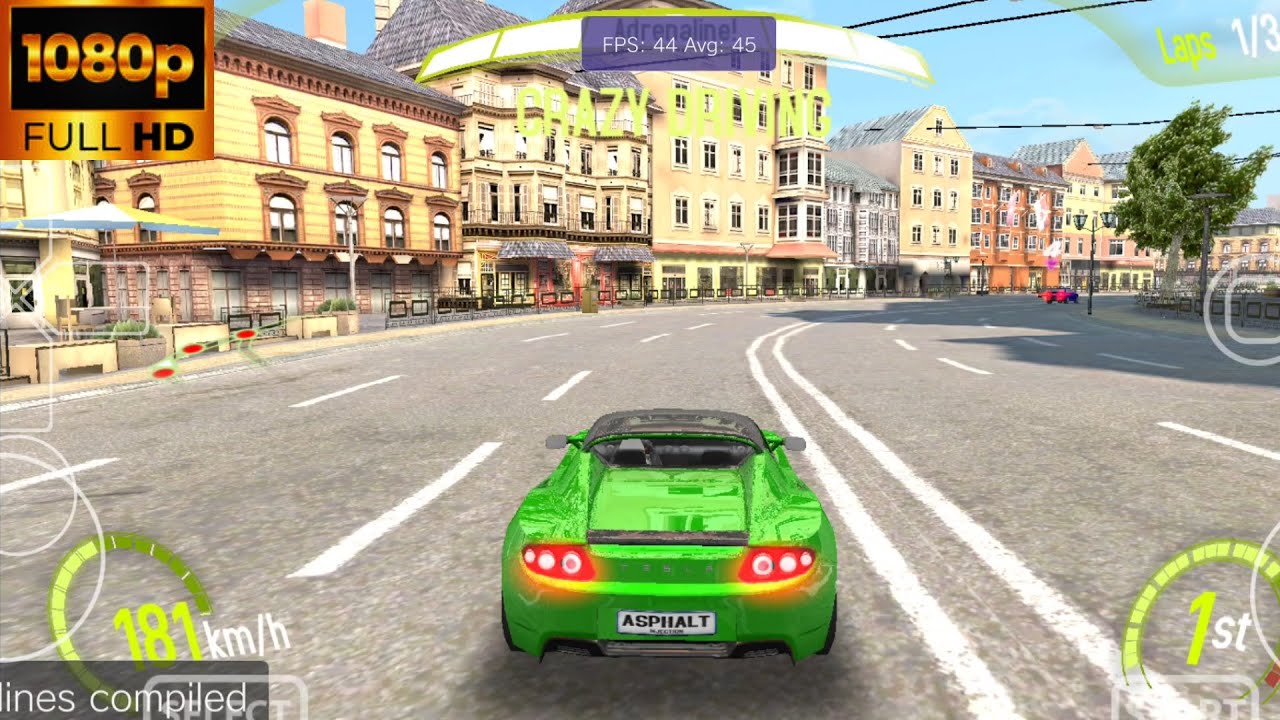 Vita3K Android v10| Asphalt: Injection | Turnip Driver | SD765G ...