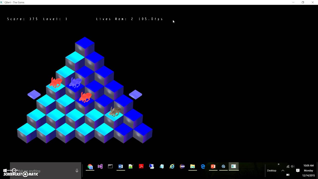 Qbert 3d Game Youtube