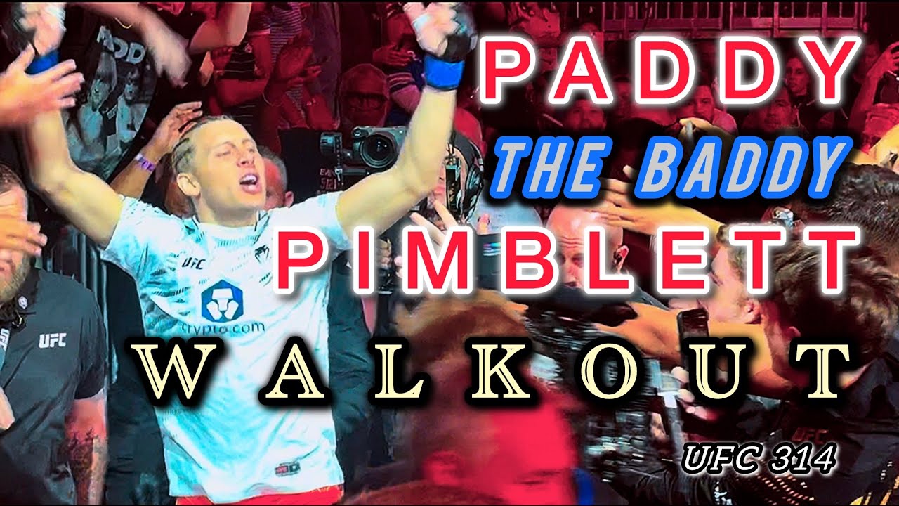 Paddy Pimblett Walkout | UFC 314 - YouTube