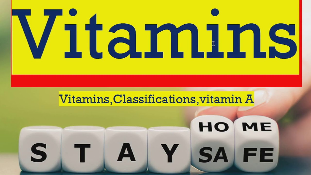 Vitamins , classification , Vitamin A - YouTube