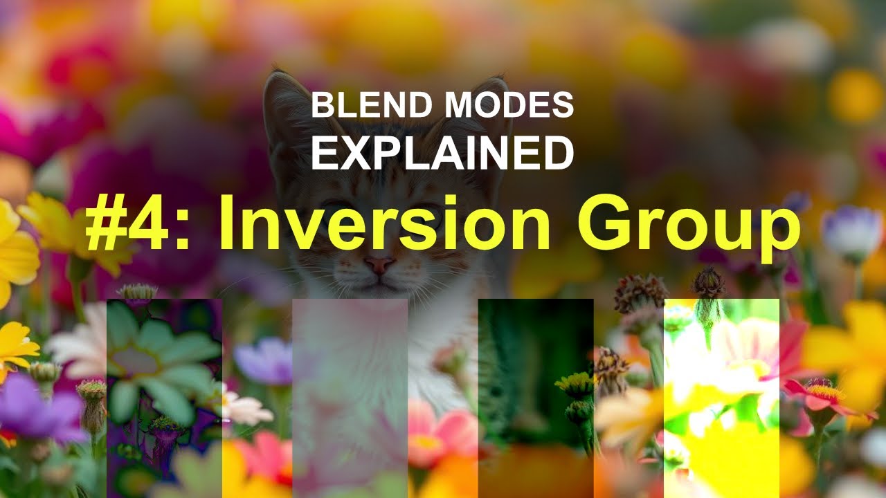 Blend Modes Explained - Inversion Group - YouTube