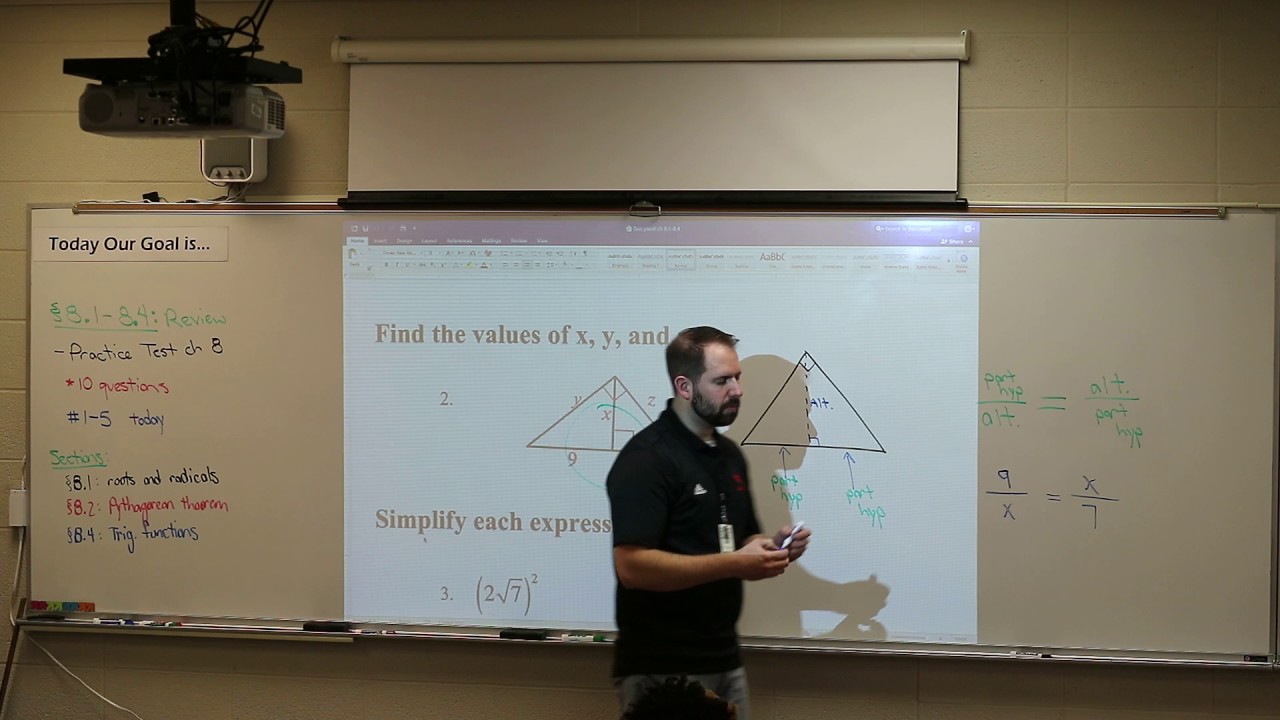 Geometry Section 8.1-8.4: Review - YouTube