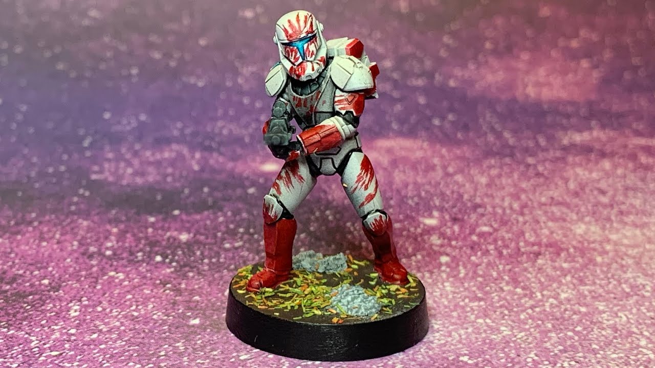 Star Wars Legion Republic Commandos Delta Squad Painting Tutorial 4/4 ...