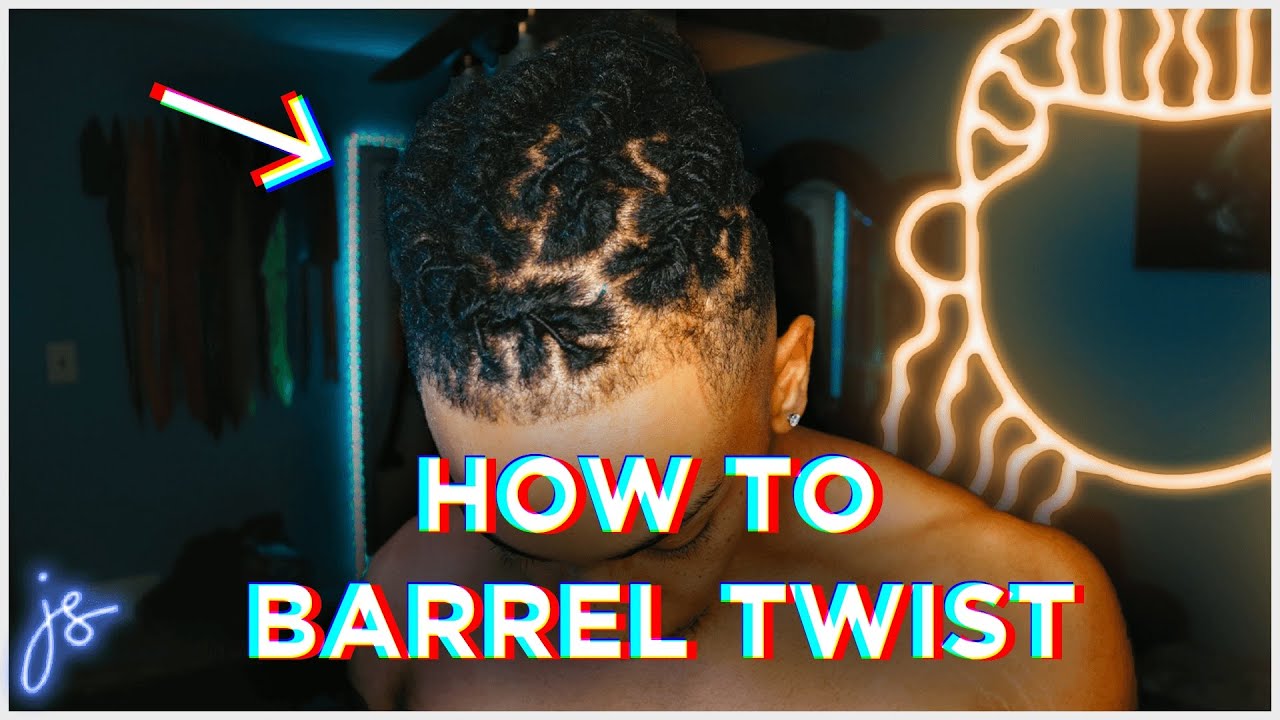 How To Barrel Twist Dreadlocks | Dreadlock Styles | High Top Dreads ...
