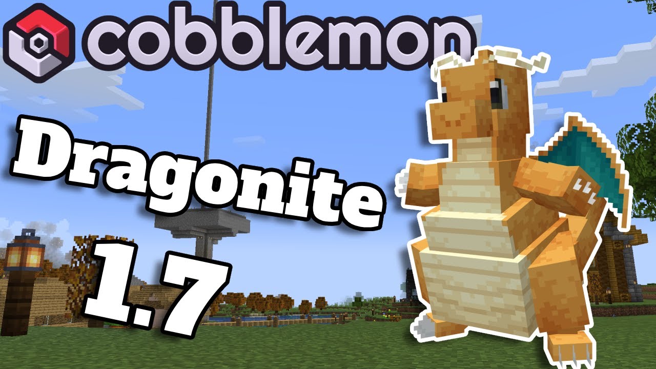 Dragonite in Cobblemon 1 7 - YouTube
