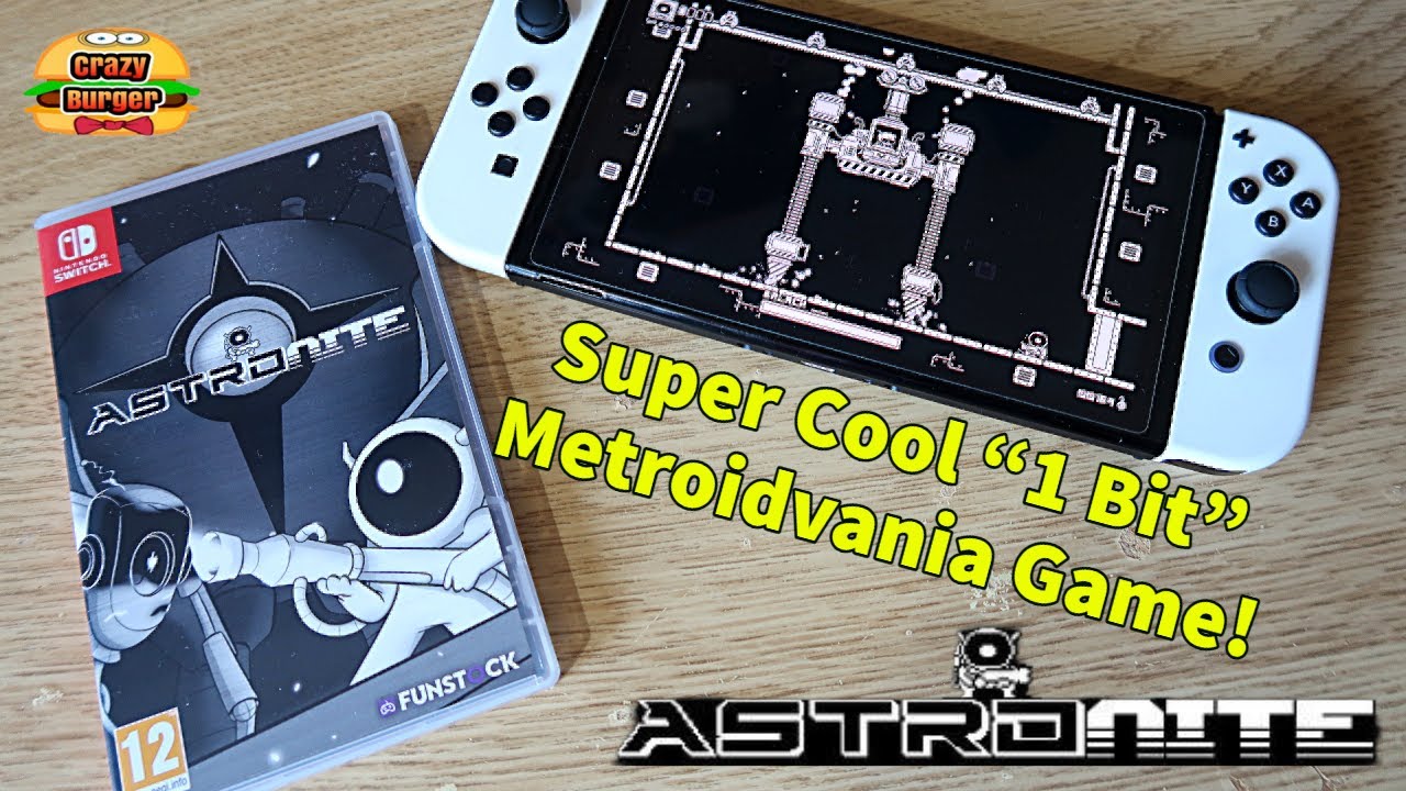 Astronite Nintendo Switch Review and Playthrough - Super Cool "1 Bit ...