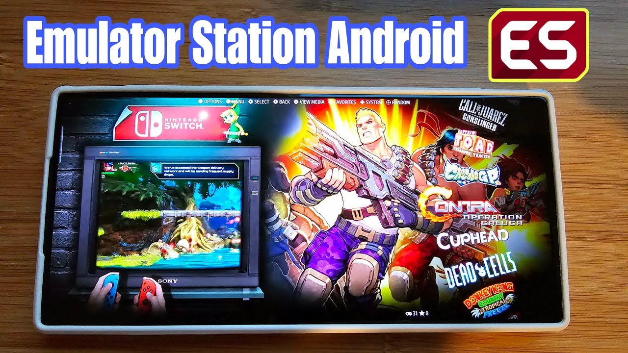 Emulator Station | ES-DE on Android NOW !!! - YouTube