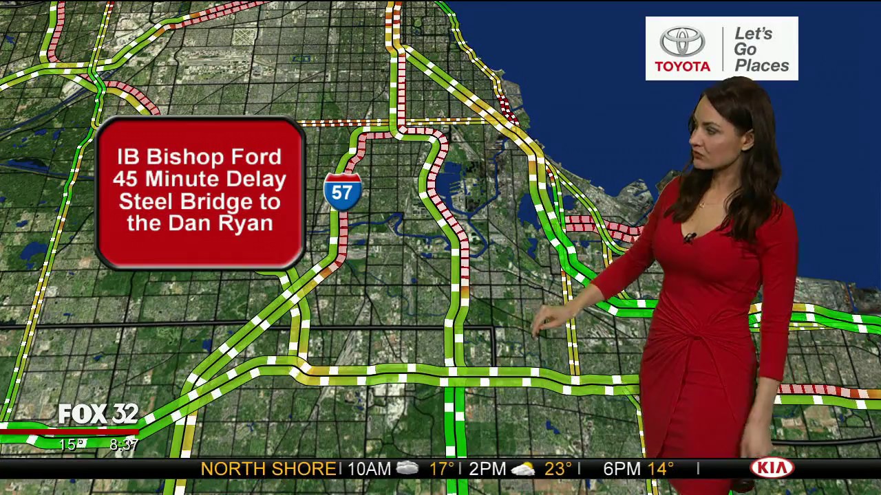 Jenny Milkowski Look At This Mug Traffic Report (1-16-18) - YouTube
