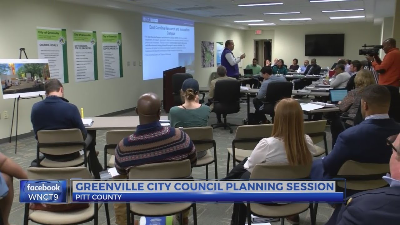 Greenville City Council holds annual planning session - YouTube