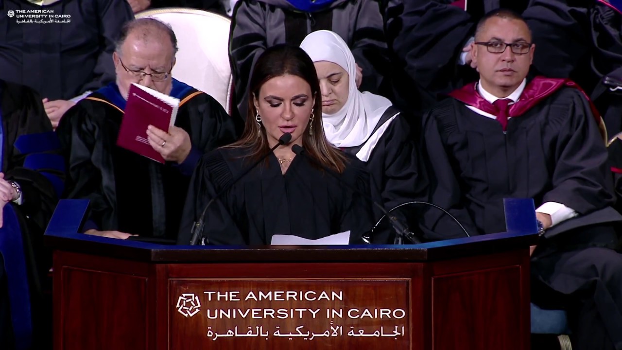 Midyear 2018 Graduate Commencement Keynote Speech | Sahar Nasr ’85, ’90 ...