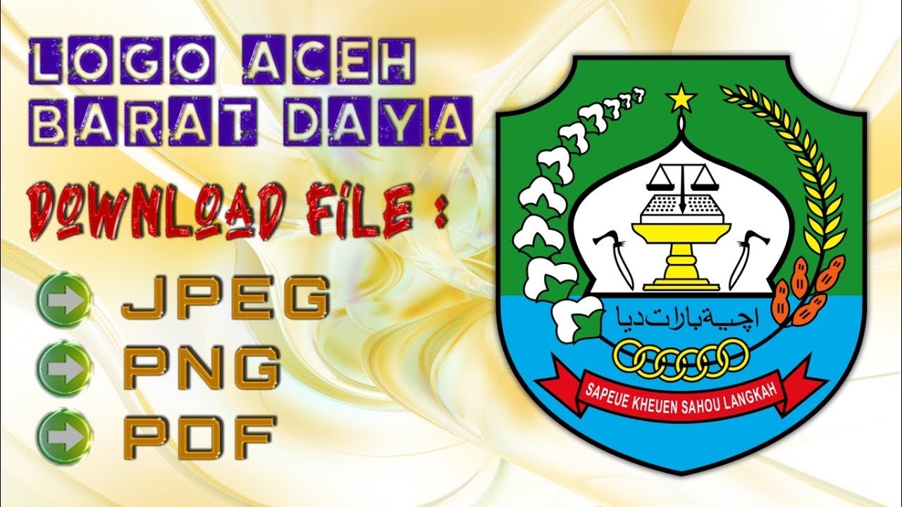 Berbagi file gambar Logo #Aceh Barat Daya #Download - YouTube