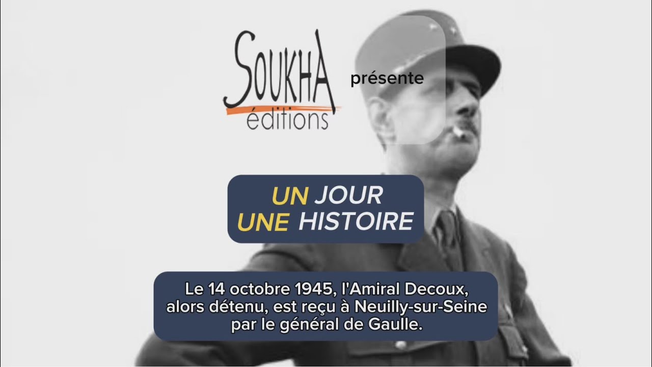 Le 14 octobre 1945, l'Amiral Decoux est reçu à Neuilly-sur-Seine par le ...