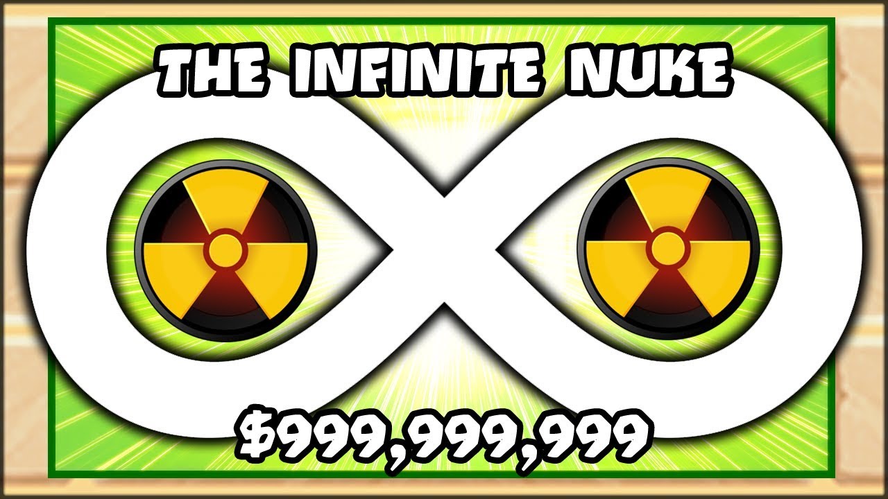 THE INFINITY NUKE IS NOW IN BLOONS TD BATTLES - YouTube