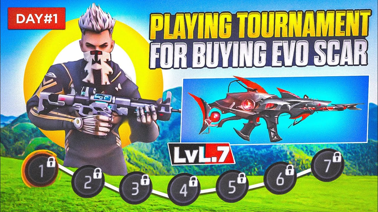 Evo Scar 🔥 Finally I Got Meglodon Alpha Scar | Solo Tournament Gameplay ...