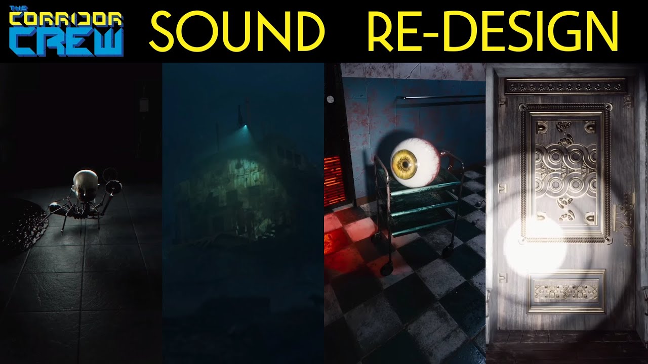 The Corridor Crew Scary Horror CGI Sound Redesign - YouTube